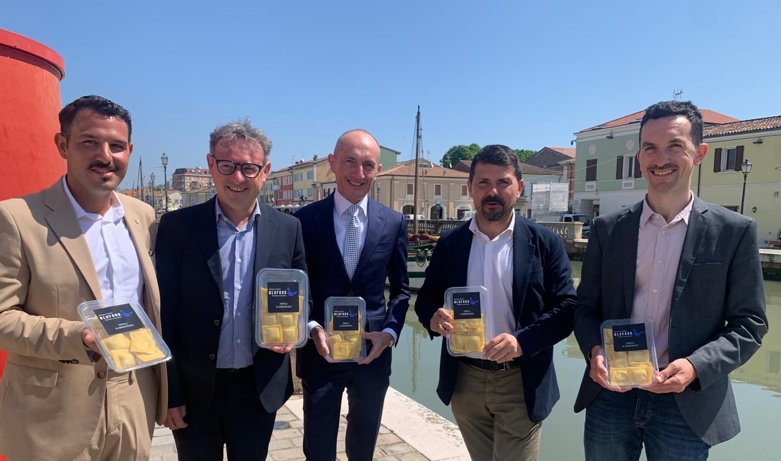 Cesenatico. Nasce “Blufood” la linea di pasta con il granchio blu che è ...